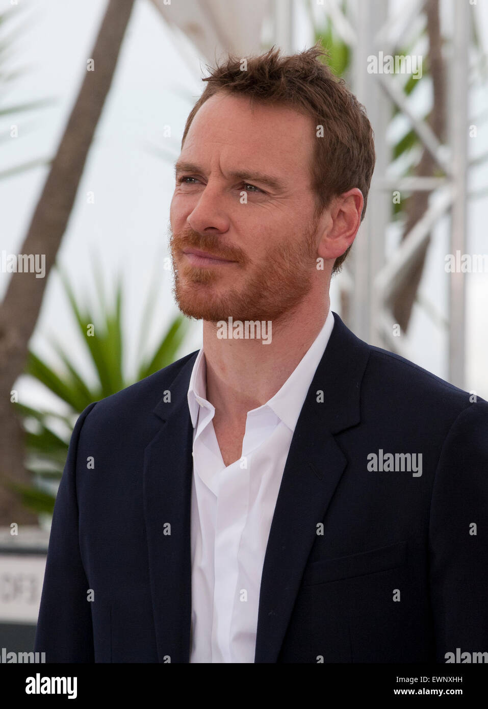 Actor Michael Fassbender at the Macbeth film photo call at the 68th ...