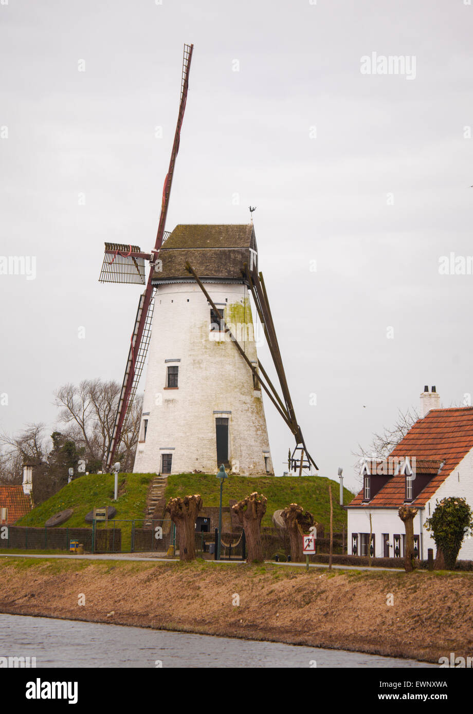Damme windmill hi-res stock photography and images - Alamy