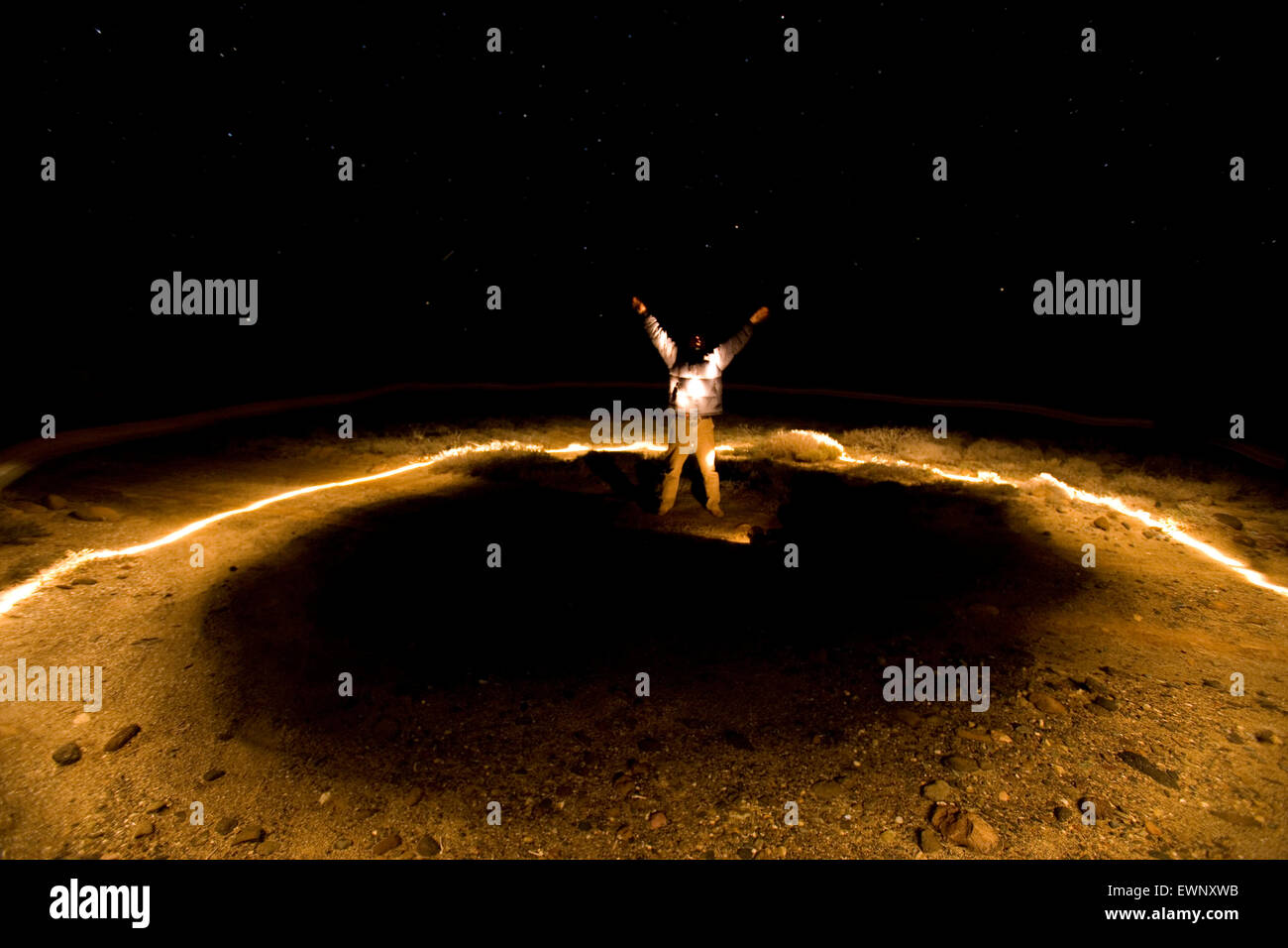 Man in circle hi-res stock photography and images - Alamy