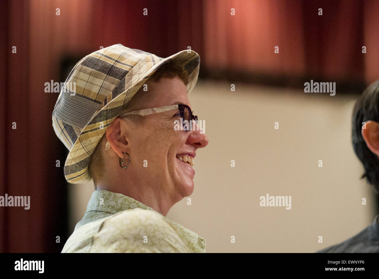 Catherine Simonsen (hat and shorts) and Laura Rivera respond to the ...