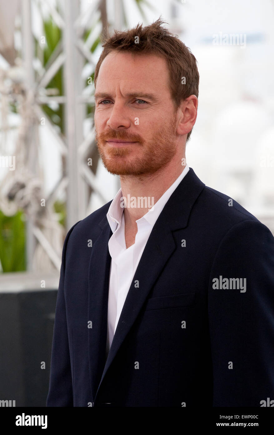 Actor Michael Fassbender at the Macbeth film photo call at the 68th ...