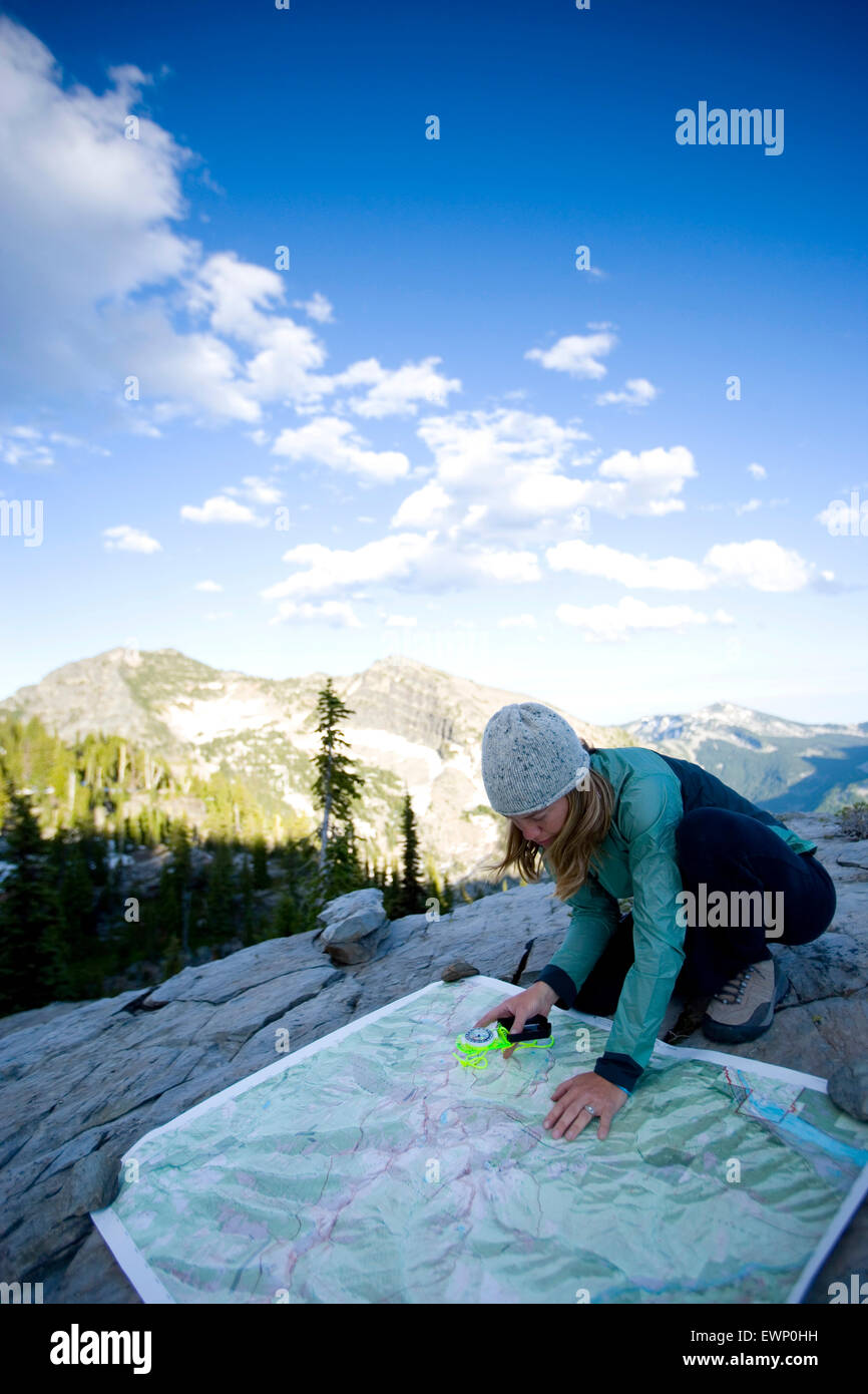 Montana map usa hi-res stock photography and images - Alamy