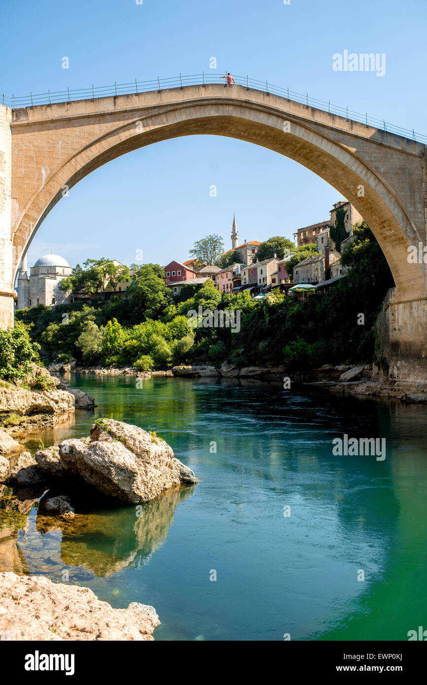 Mostar city view Stock Photo - Alamy