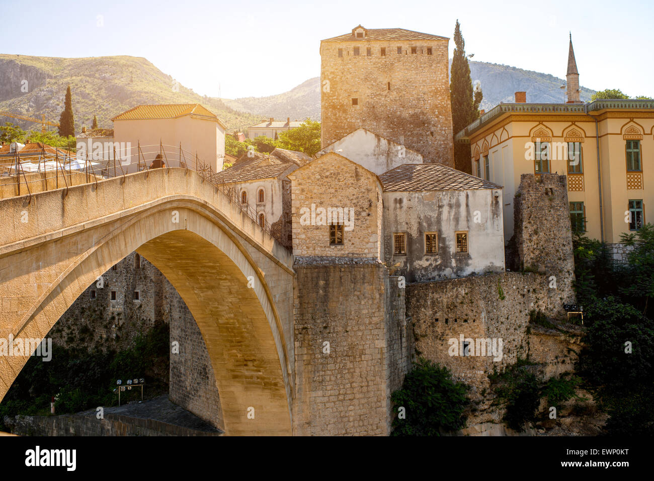Mostar city view Stock Photo - Alamy