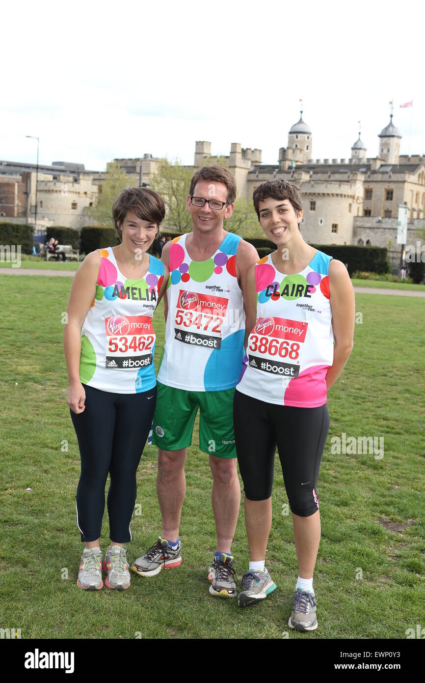 King’s Sierra Leone Partnership volunteers Amelia Cook, Brendan Healy ...