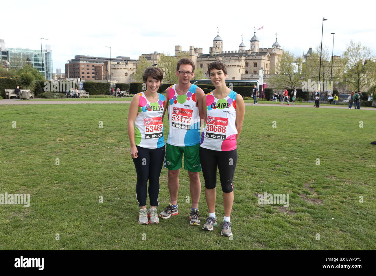 King’s Sierra Leone Partnership volunteers Amelia Cook, Brendan Healy ...