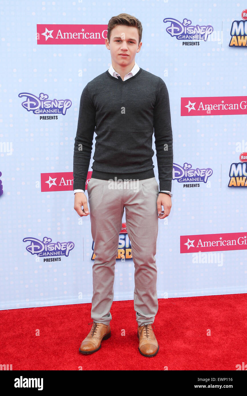 2015 Radio Disney Music Awards (RDMA) at Nokia LA Live Featuring: Gavin ...