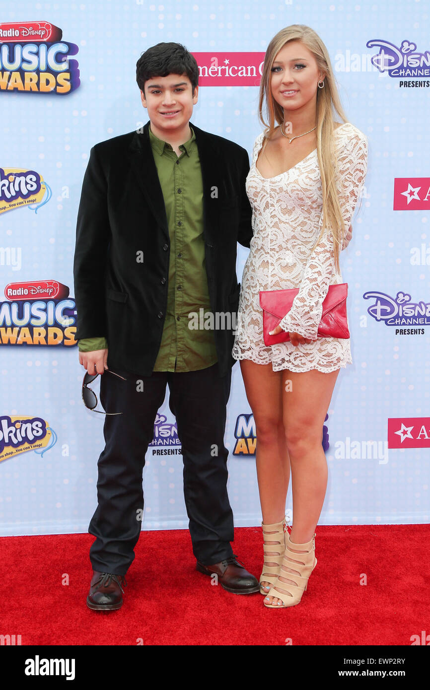 2015 Radio Disney Music Awards (RDMA) at Nokia LA Live Featuring: Devan ...