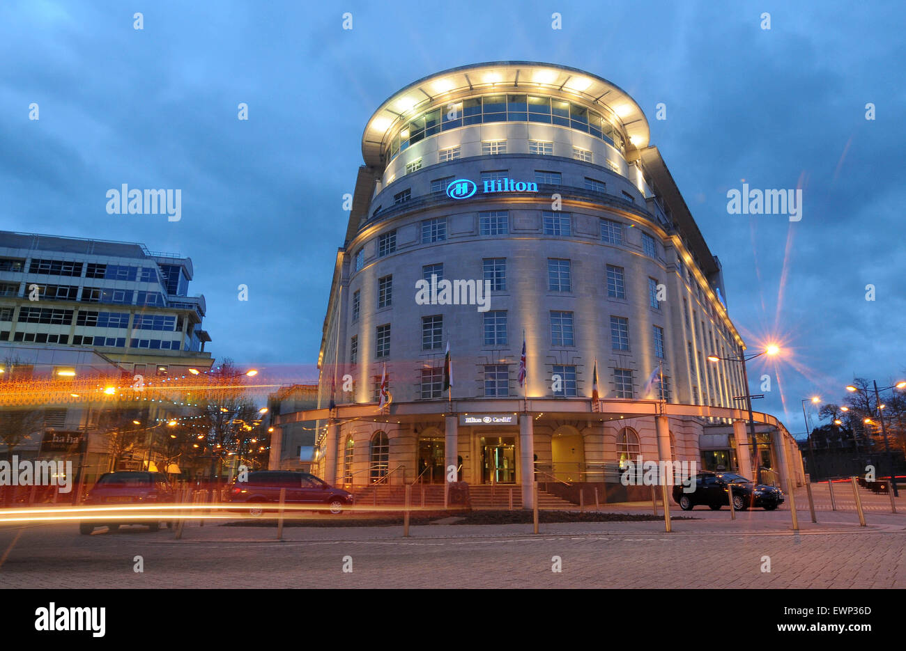 Hilton cardiff hi-res stock photography and images - Alamy