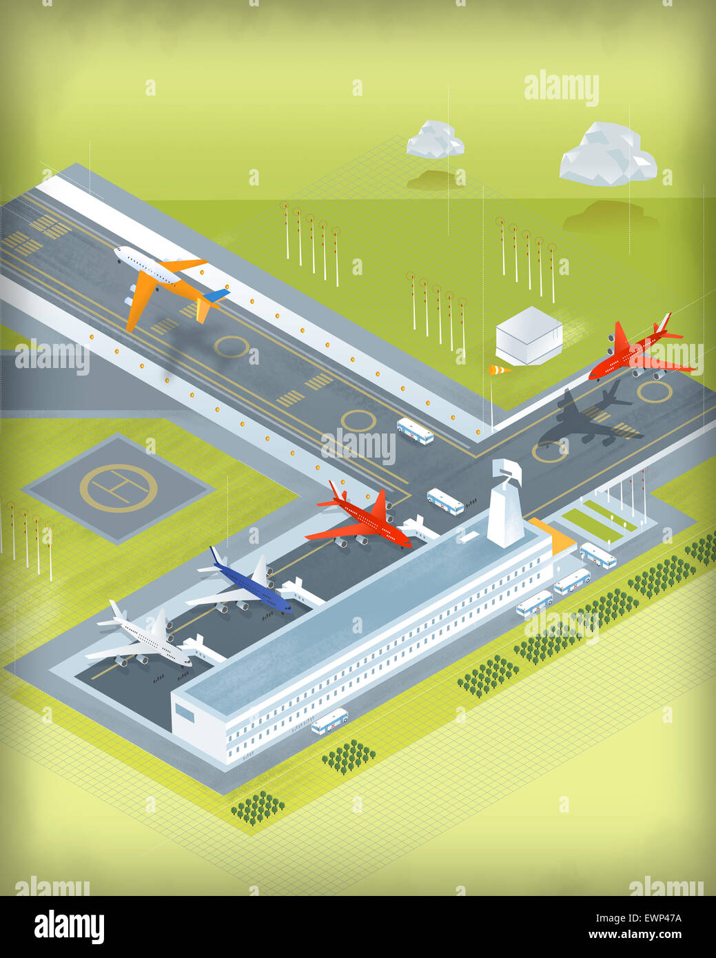 Air bus landing hi-res stock photography and images - Alamy