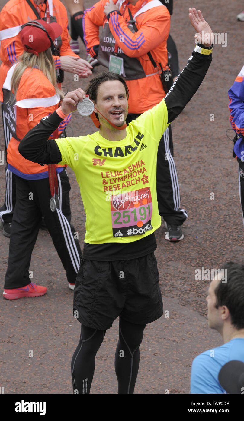 Virgin Money London Marathon 2015 Featuring: Charlie Tighe Where ...