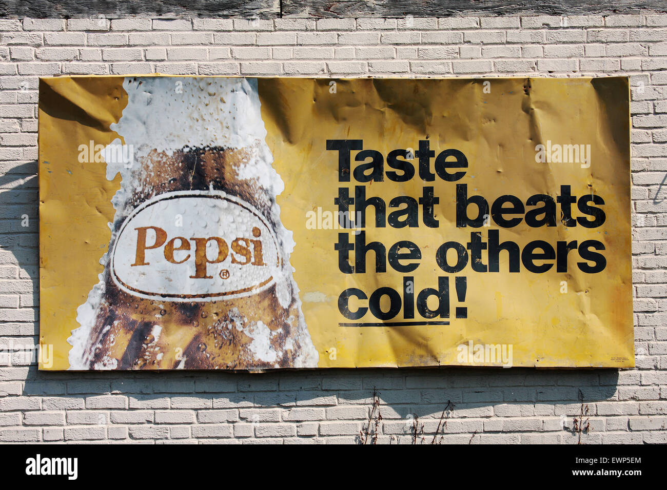 Pepsi Advertisement Sign
