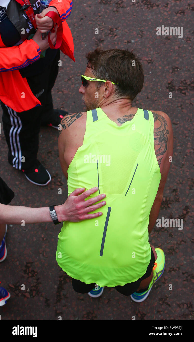 Virgin Money London Marathon 2015 Featuring: Jensen Button Where ...