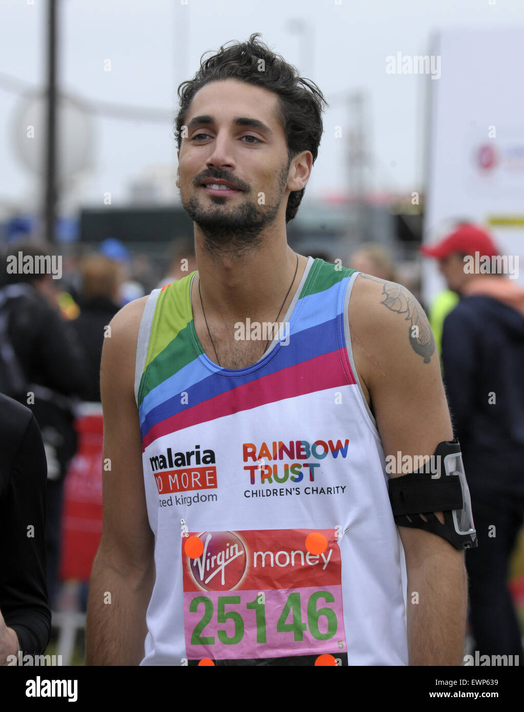 Virgin Money London Marathon 2015 - Photocall Featuring: Hugo Taylor ...