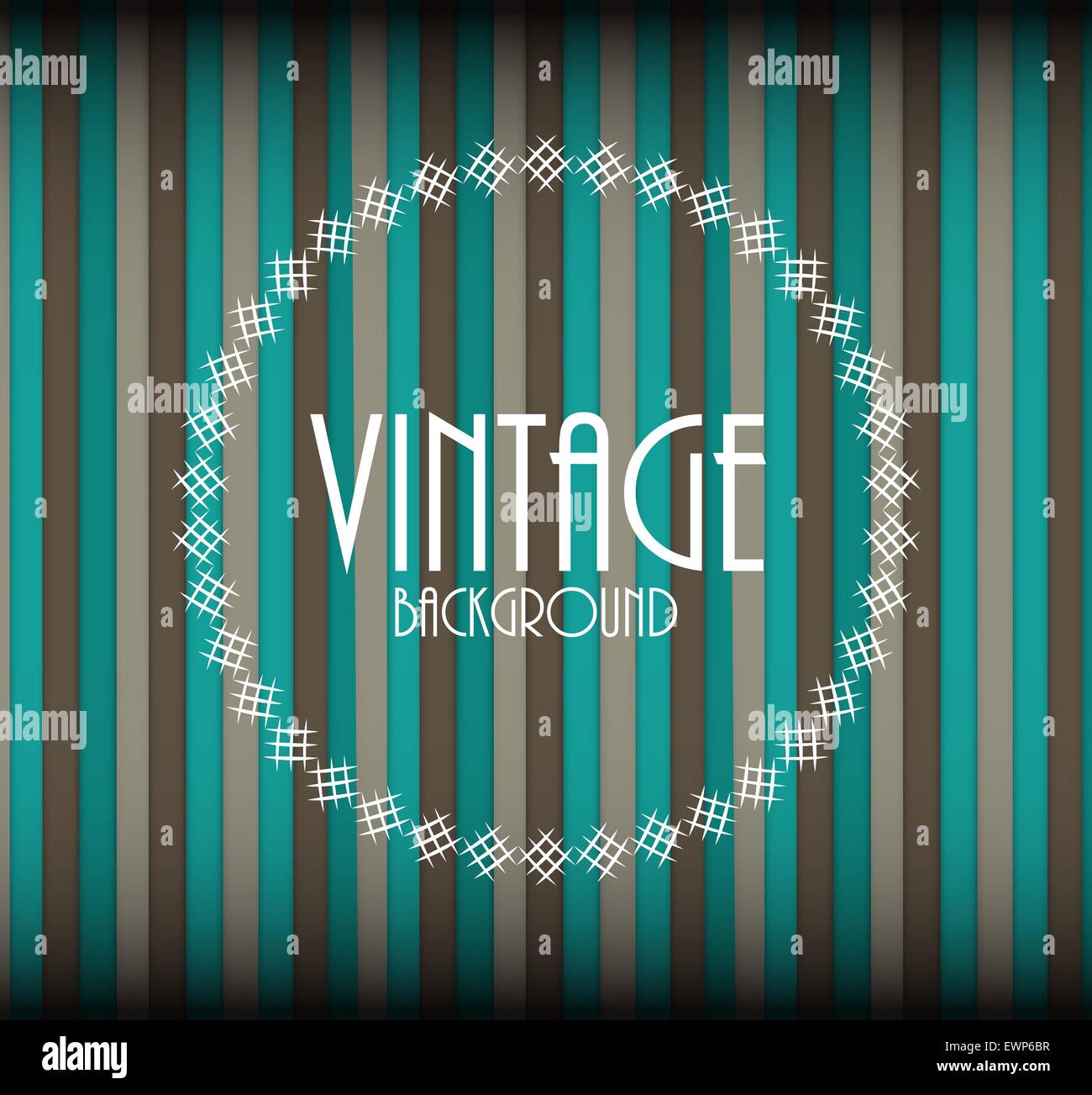 Retro Vintage Background Template Vector Illustration Stock Vector ...