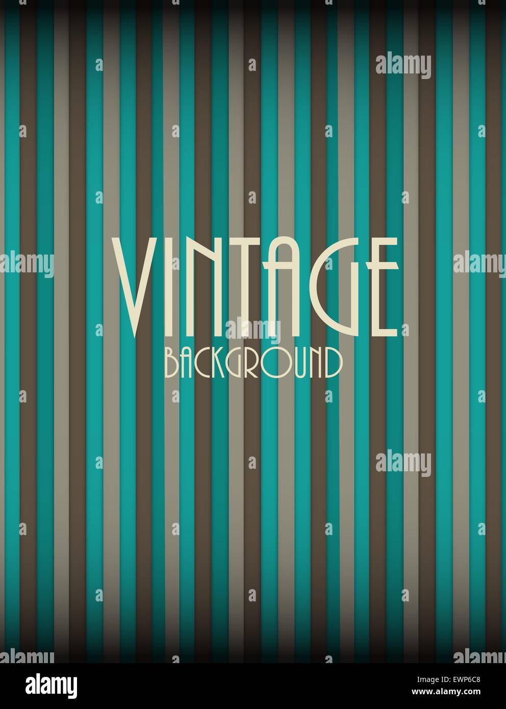 Retro Vintage Background Template Vector Illustration Stock Vector ...