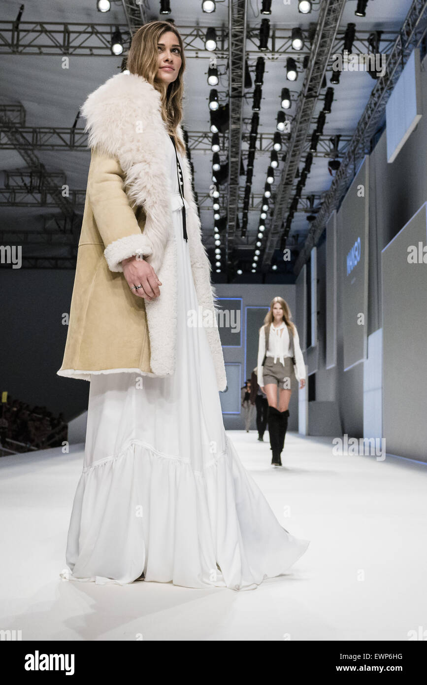 Barcelona, Catalonia, Spain. 29th June, 2015. Brazilian model ANA ...