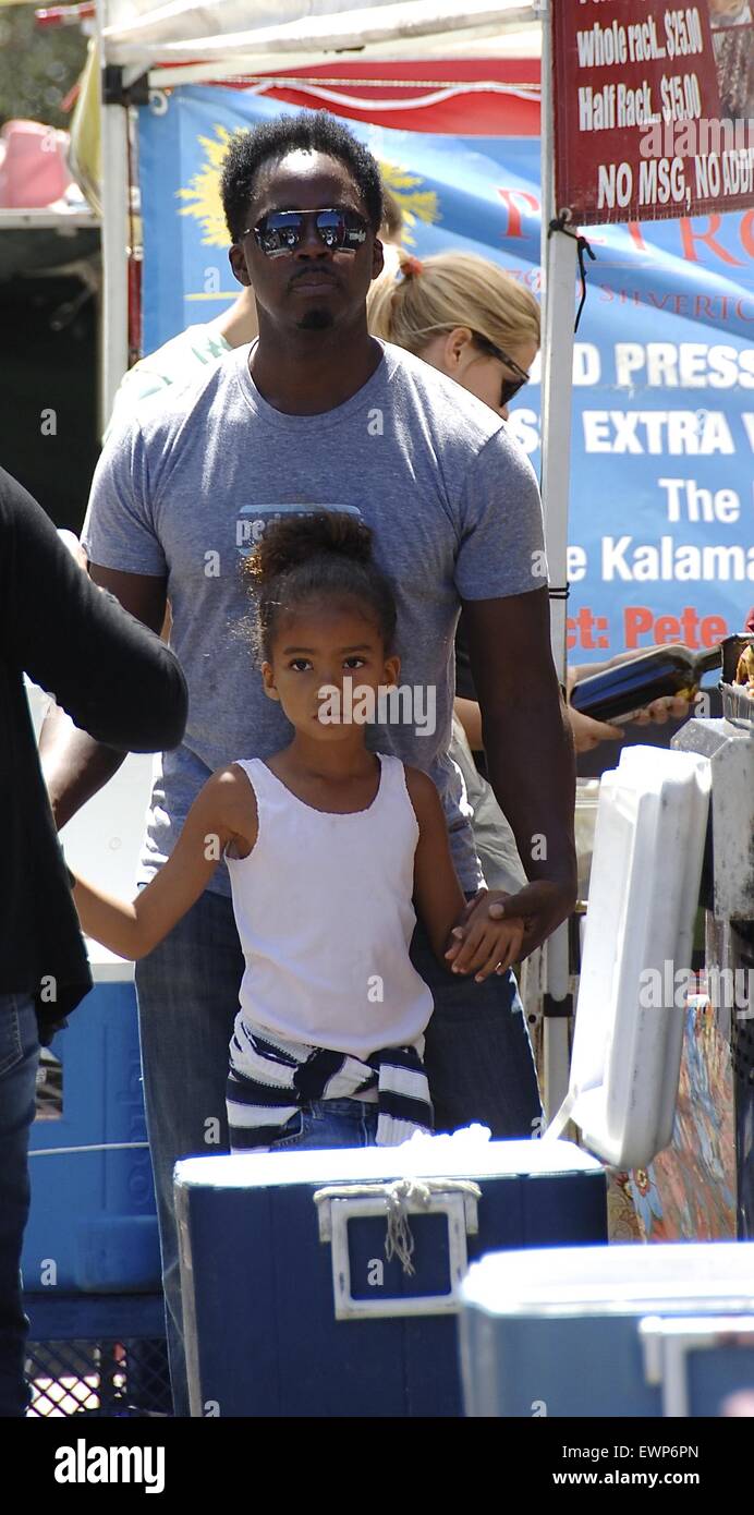 Lost star Harold Perrineau and his actress wife Brittany Perrineau take ...