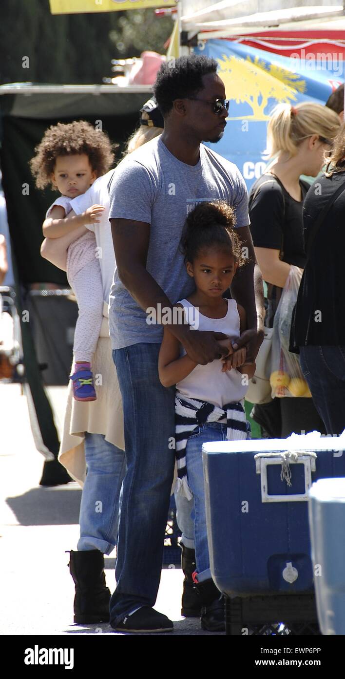 Lost star Harold Perrineau and his actress wife Brittany Perrineau take ...
