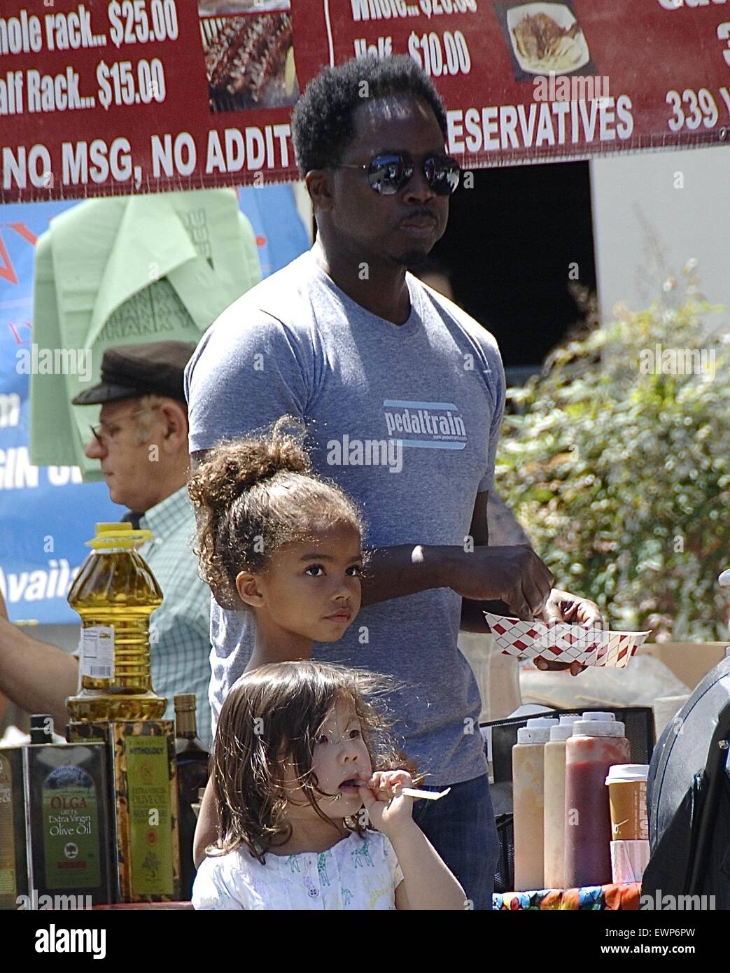 Lost star Harold Perrineau and his actress wife Brittany Perrineau take ...