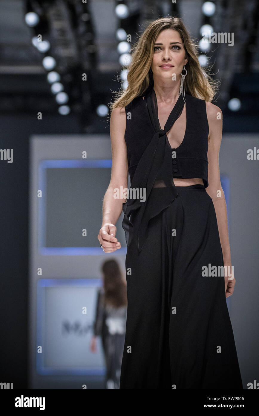 Barcelona, Catalonia, Spain. 29th June, 2015. Brazilian model ANA ...