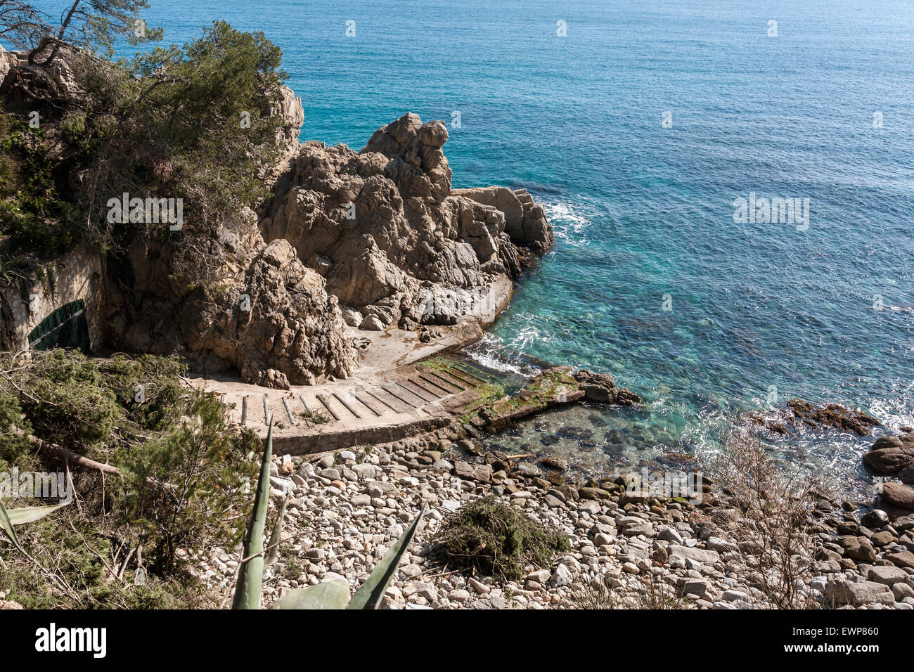 Calella de palafrugell beach costa hi-res stock photography and images ...