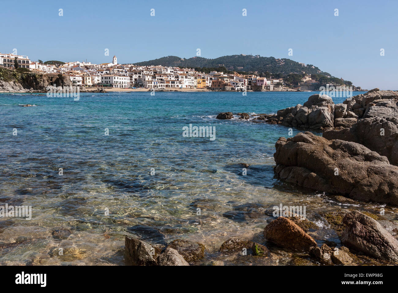 Calella de Palafrugell Stock Photo - Alamy