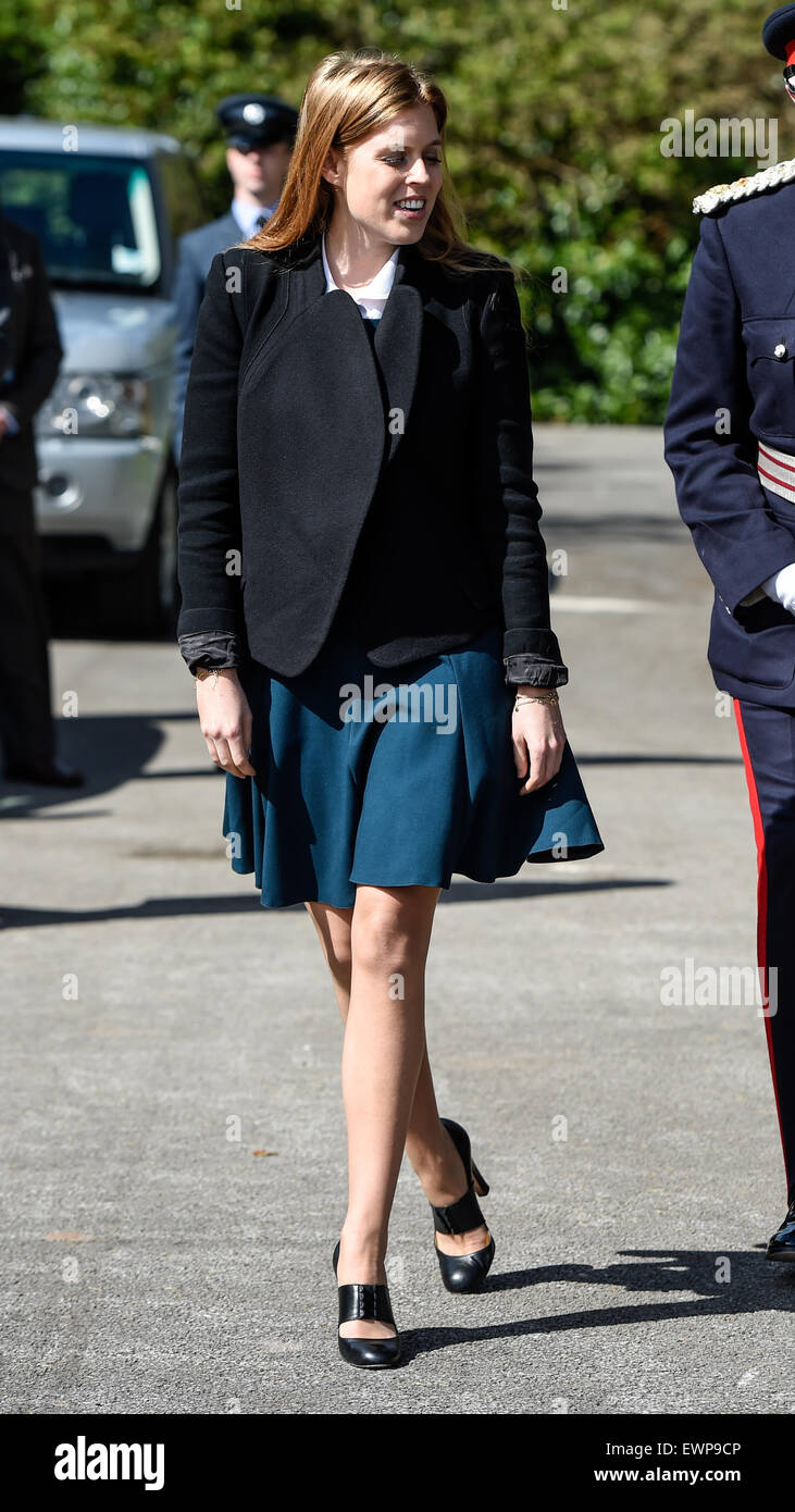 Princess Beatrice visits Maple Hayes dyslexia school in Lichfield to ...