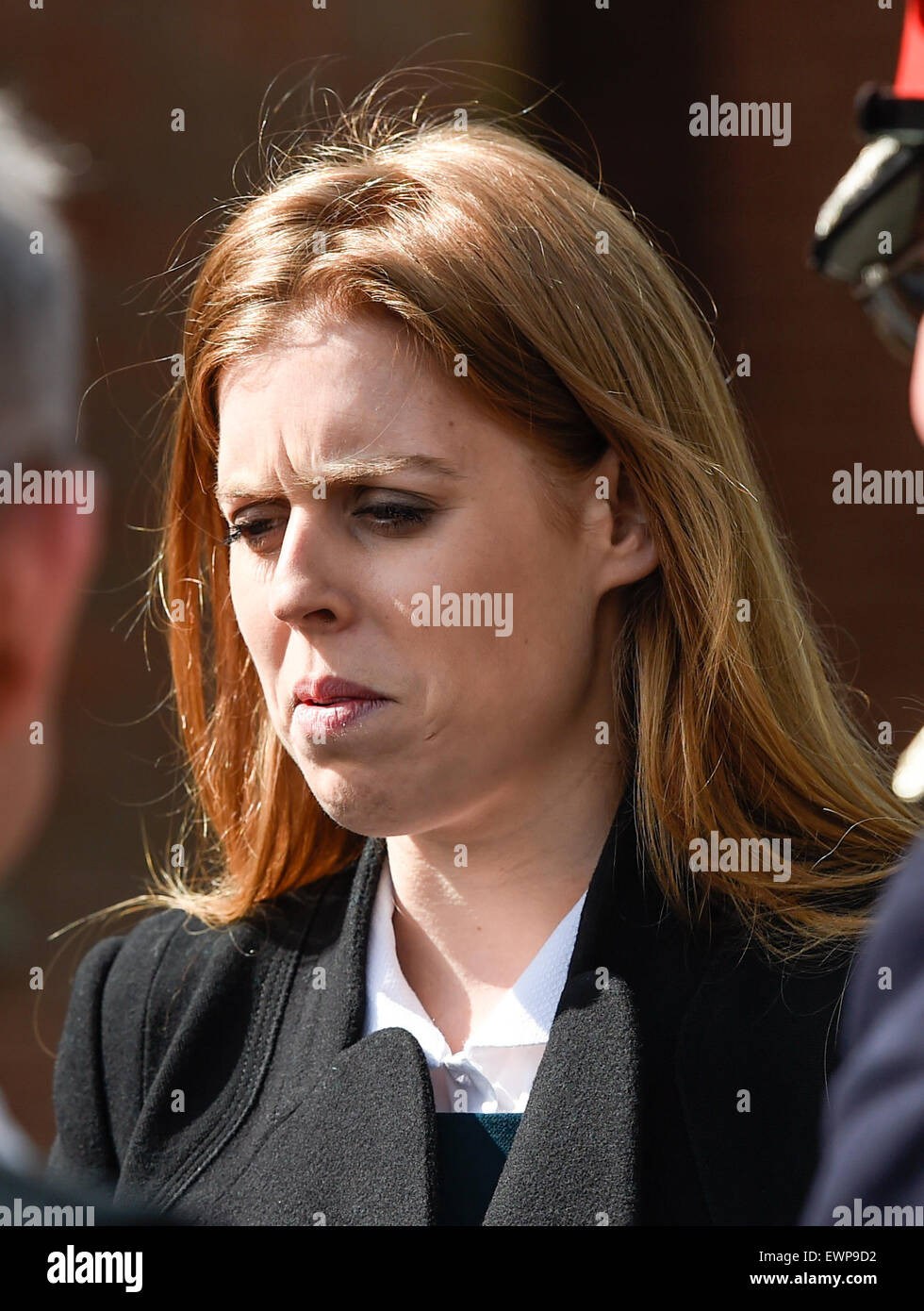 Princess Beatrice visits Maple Hayes dyslexia school in Lichfield to ...