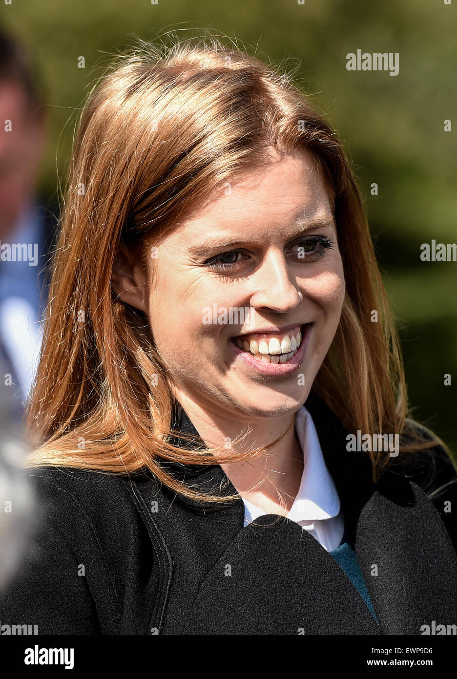 Princess Beatrice visits Maple Hayes dyslexia school in Lichfield to ...