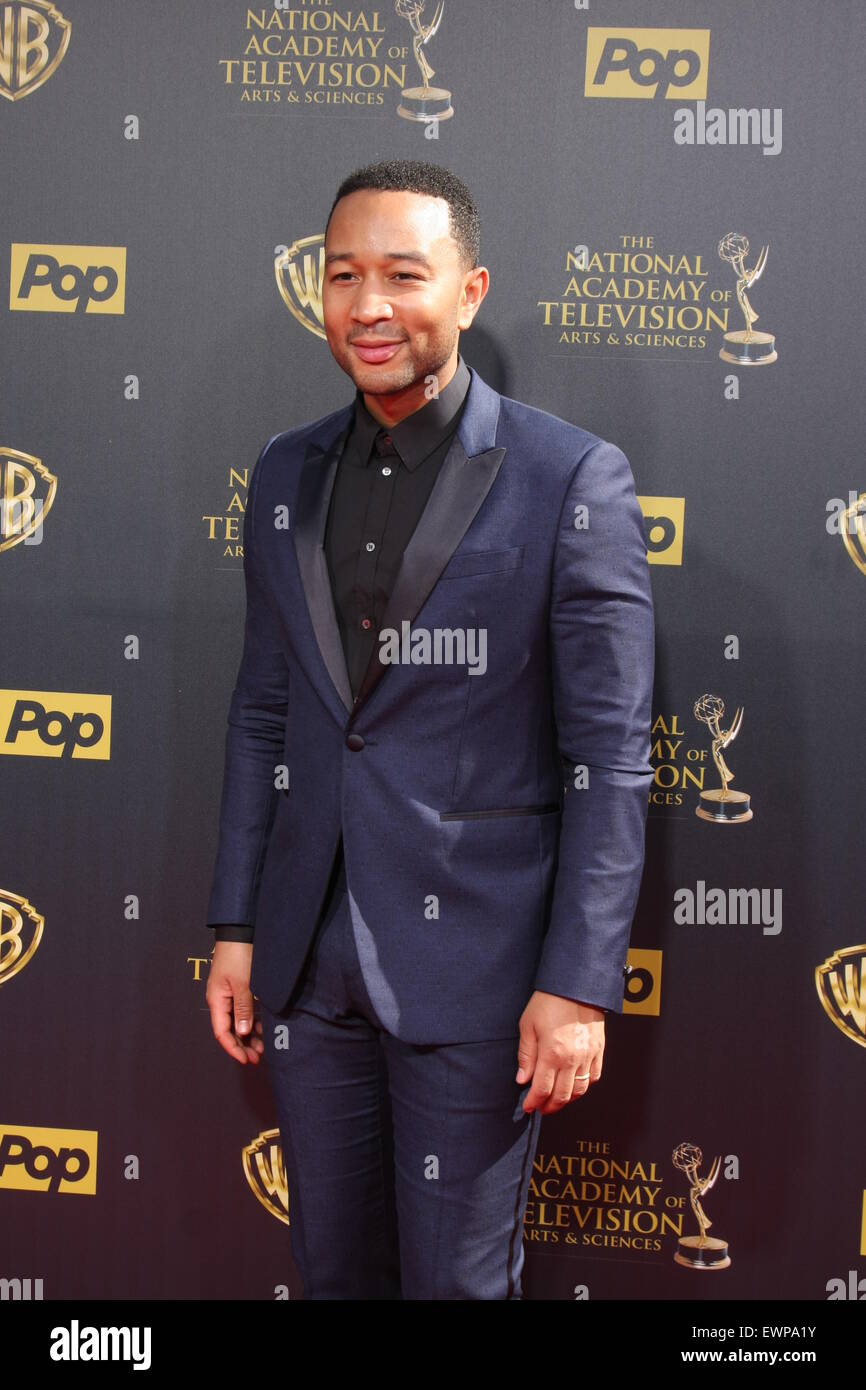 Daytime Emmy Awards 2015 Arrivals Featuring: John Legend Where: Burbank ...