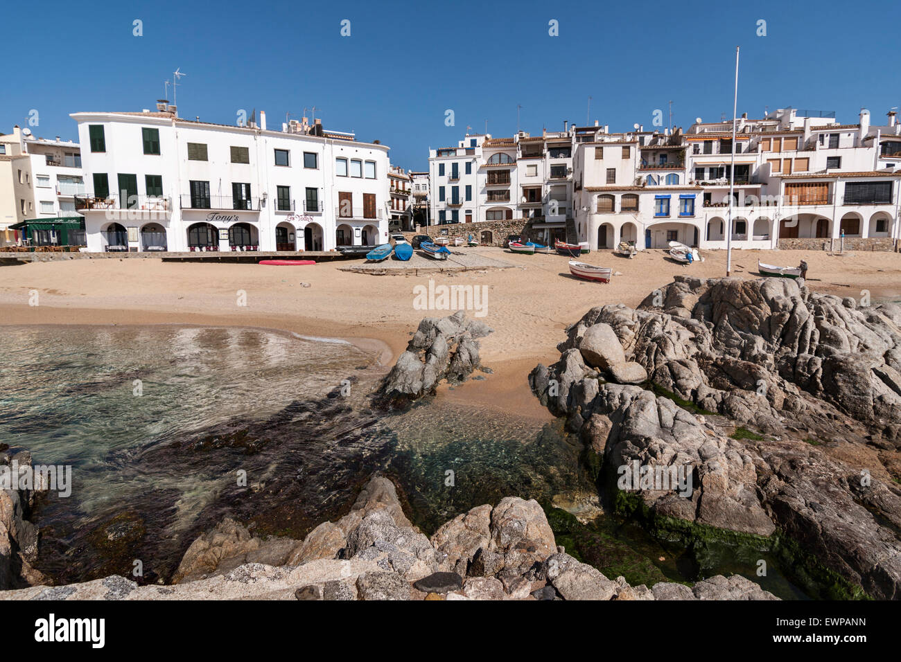 Calella de Palafrugell, Palafrugell Stock Photo - Alamy