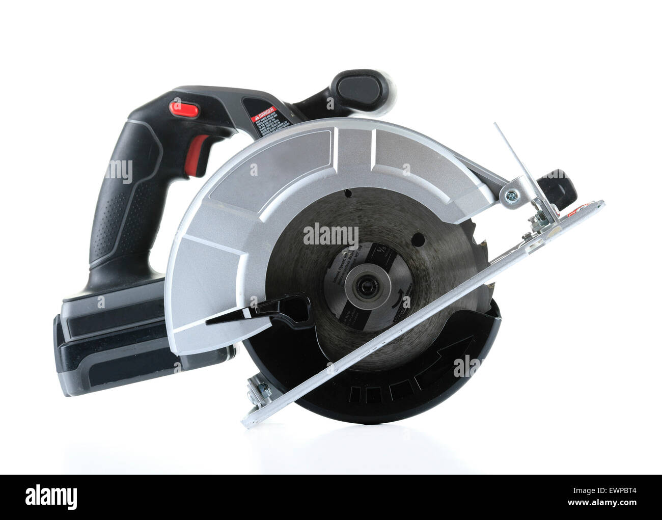 Circle saw isolated on white background Stock Photo - Alamy