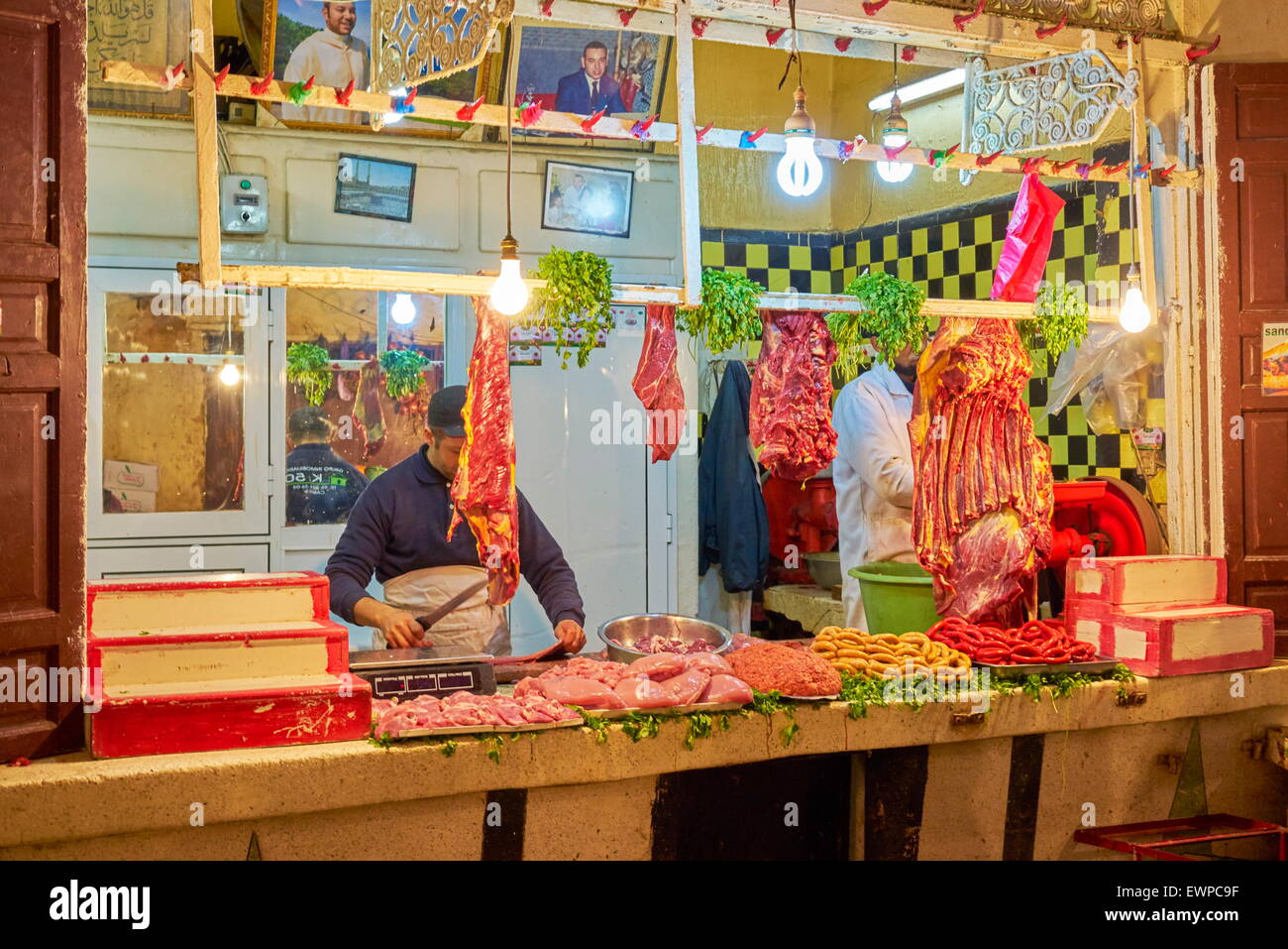 Fez, Souk in Medina, Morocco, Africa Stock Photo - Alamy