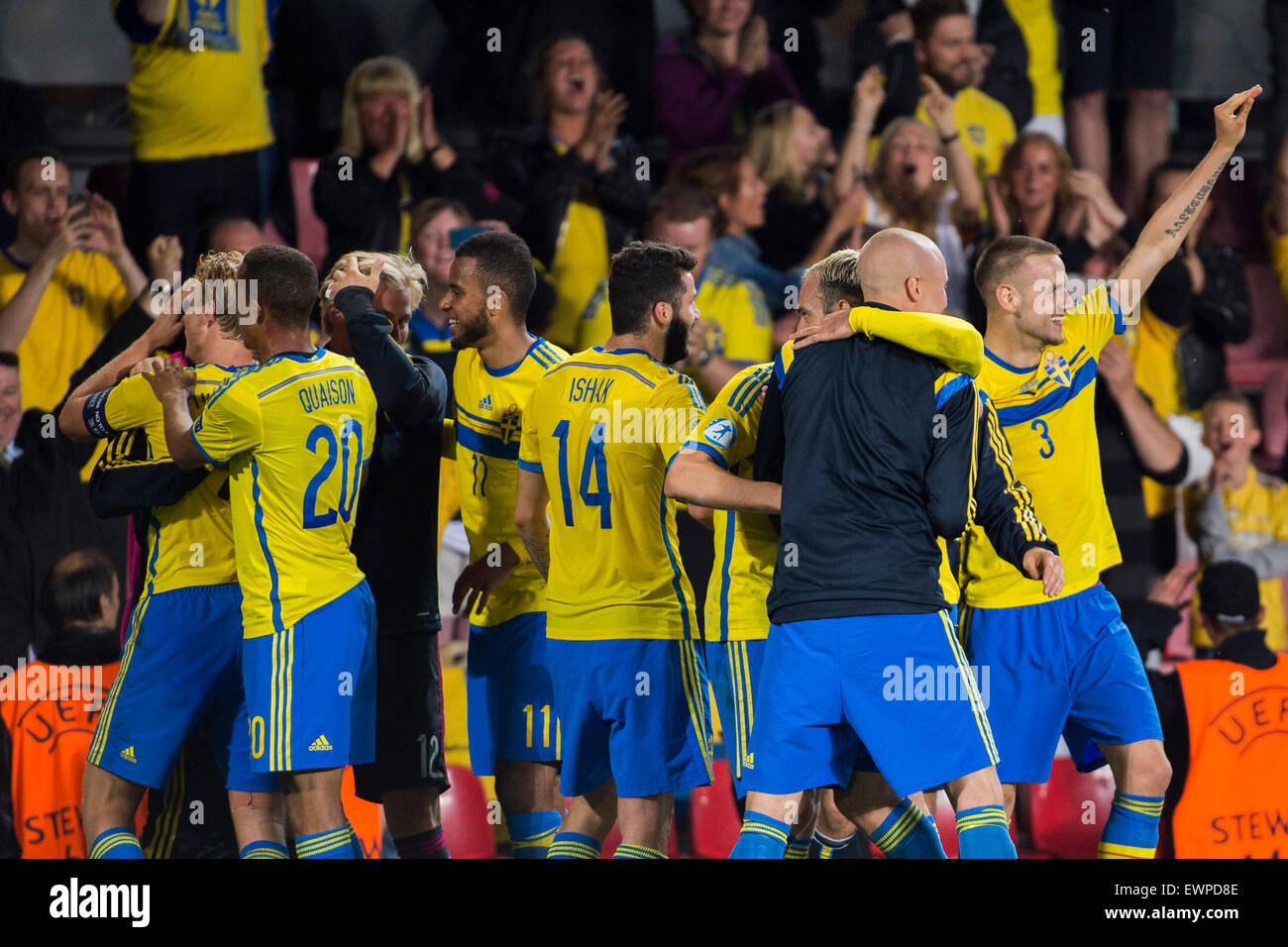 Sweden team group (SWE), JUNE 27, 2015 - Football / Soccer : Sweden ...
