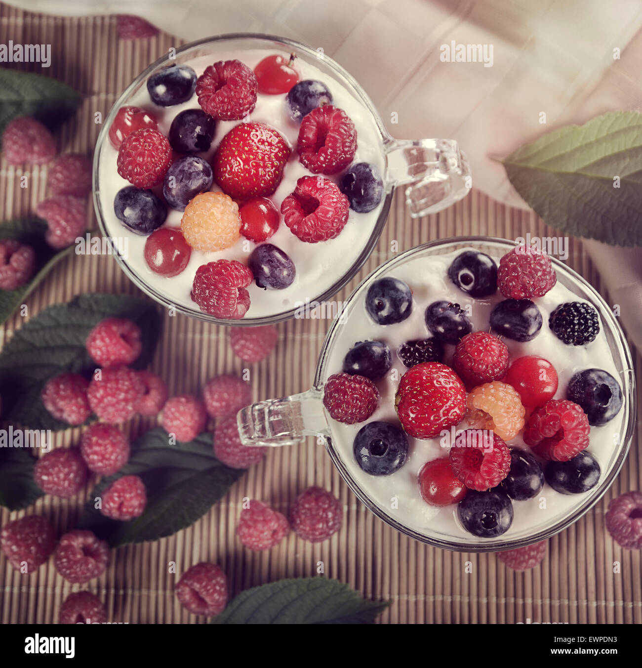 Yogurt cups hi-res stock photography and images - Alamy