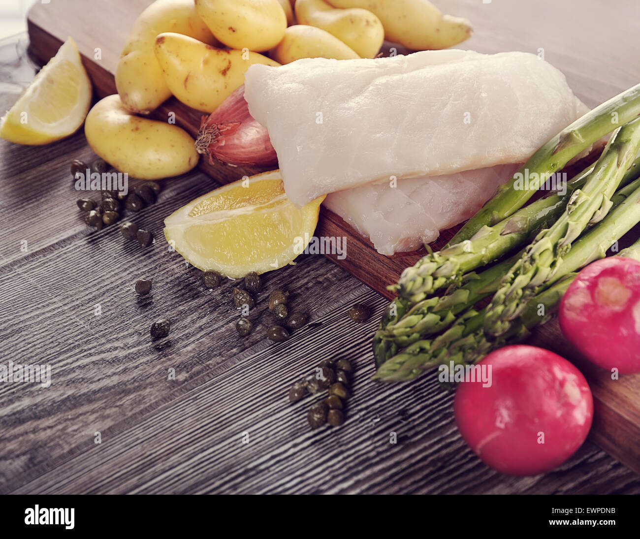 Cod Fish Board High Resolution Stock Photography and Images - Alamy