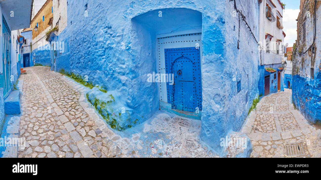 Chefchaouen Old Town (Chaouen) known as Blue City, Morocco, Africa ...
