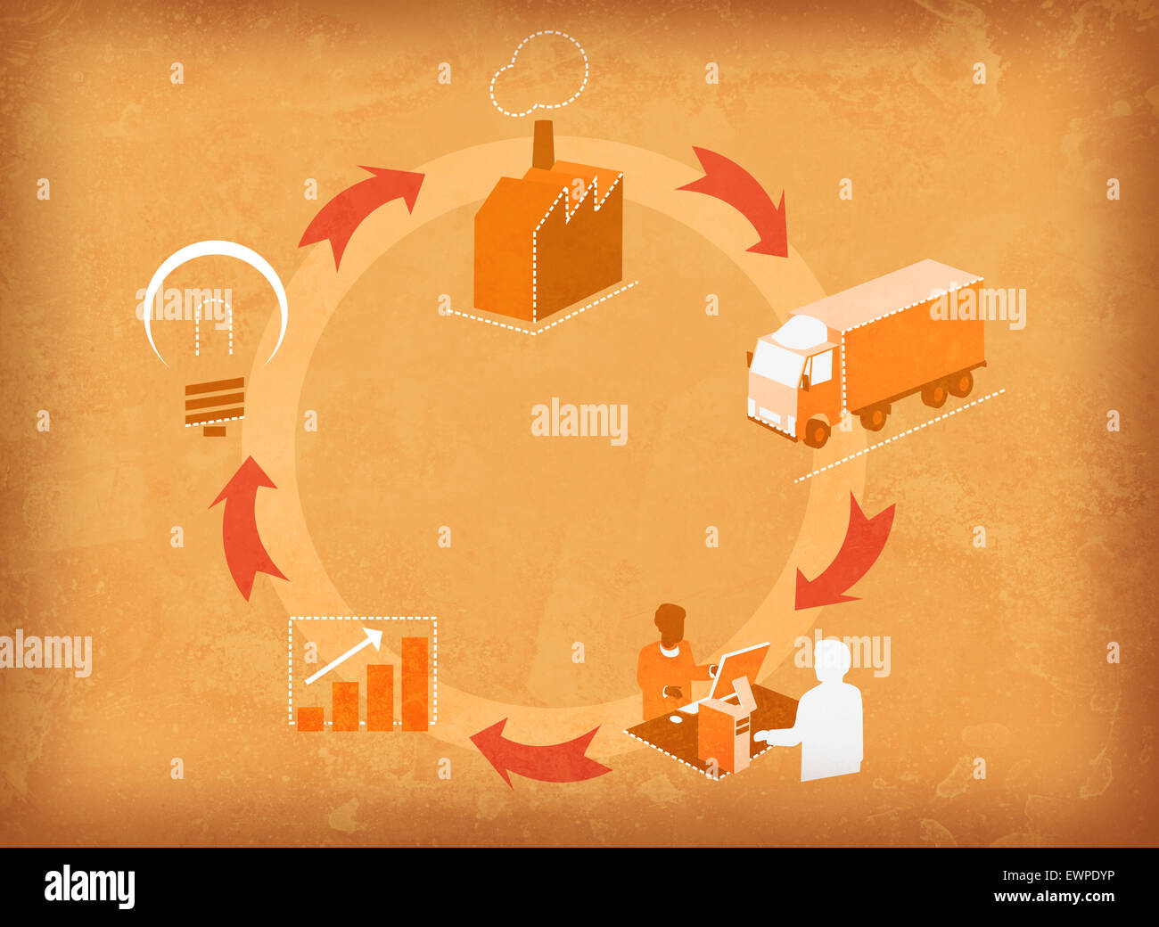 Business cycle hi-res stock photography and images - Alamy