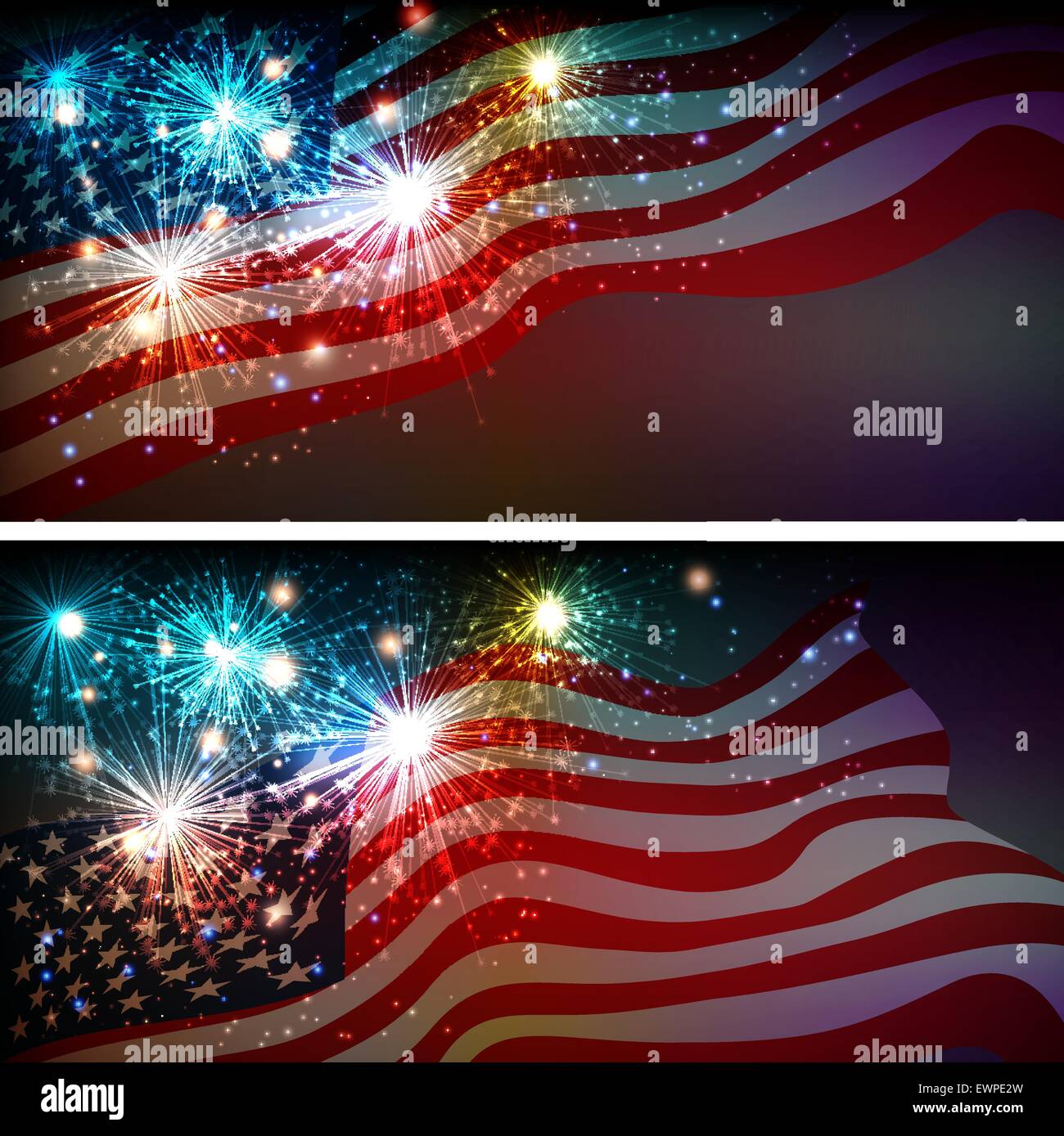 Forth july fireworks Stock Vector Images - Alamy