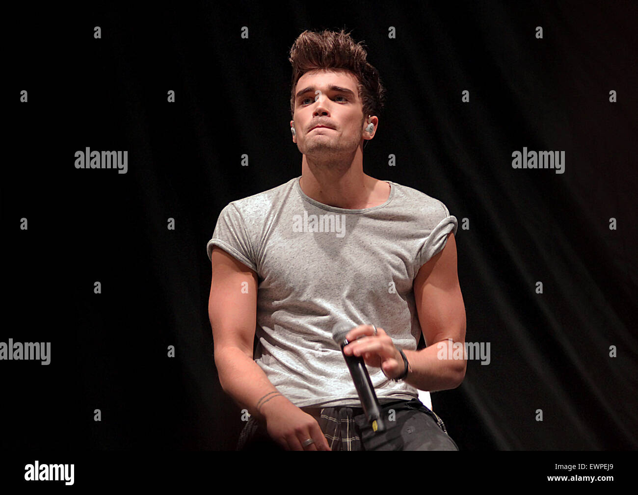 Union J performing live on stage at Liverpool Echo Arena Featuring ...