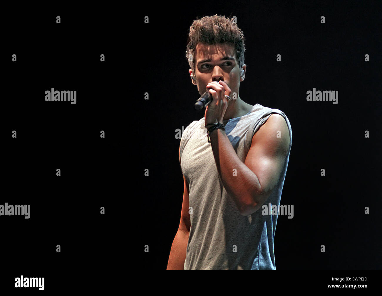 Union J performing live on stage at Liverpool Echo Arena Featuring ...