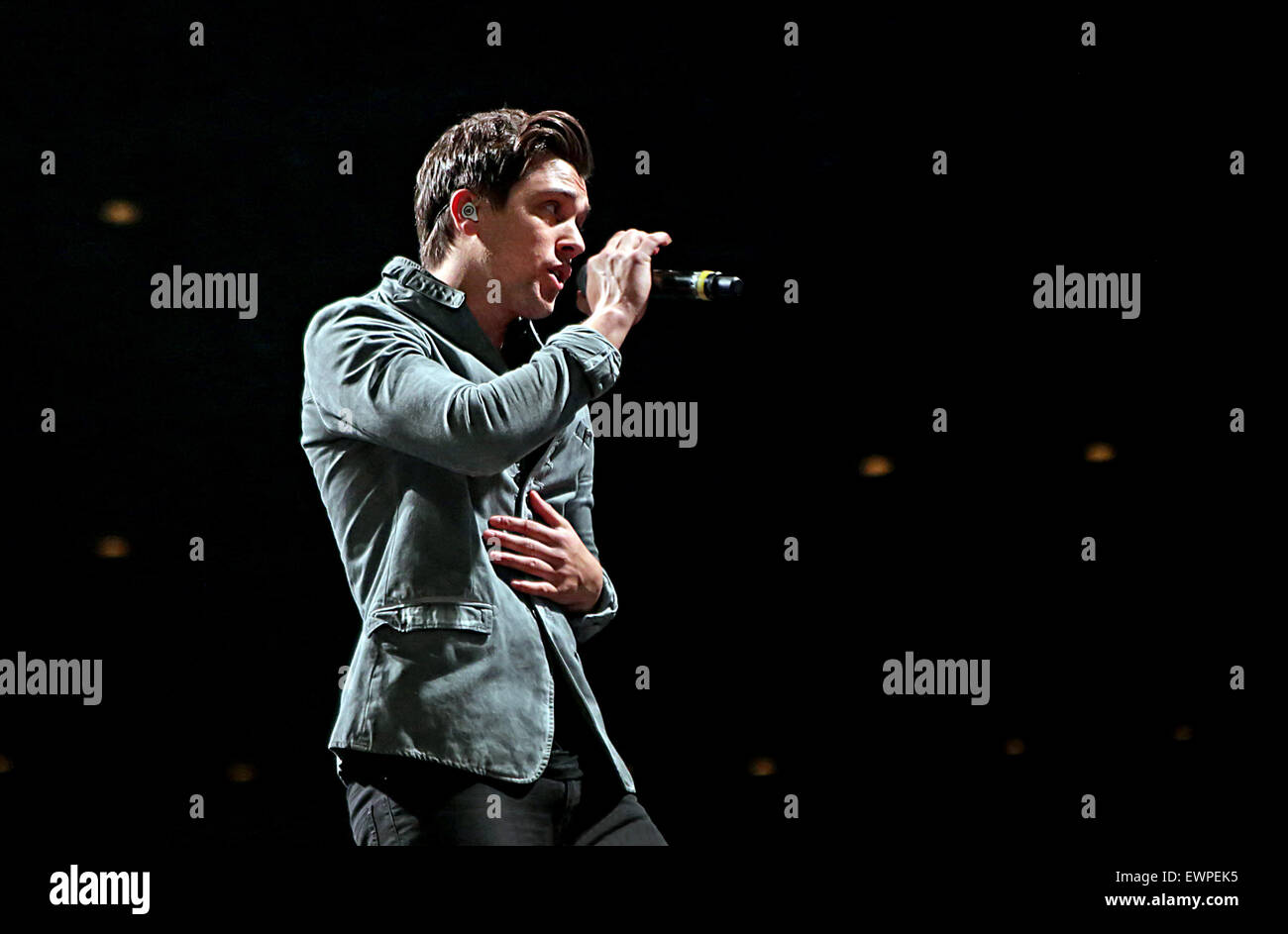 Union J performing live on stage at Liverpool Echo Arena Featuring ...