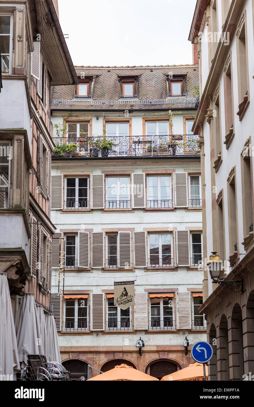 Building details, Strasbourg, Alsace, France Stock Photo - Alamy