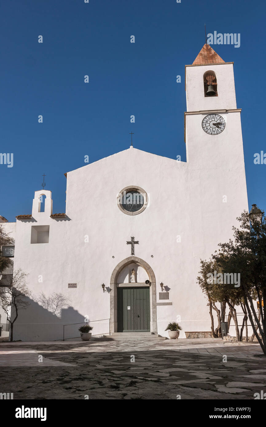 Church calella de palafrugell hi-res stock photography and images - Alamy