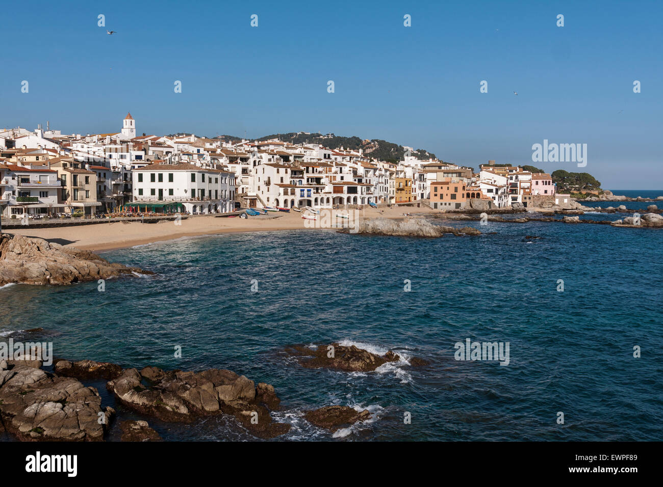 Calella de Palafrugell Stock Photo - Alamy