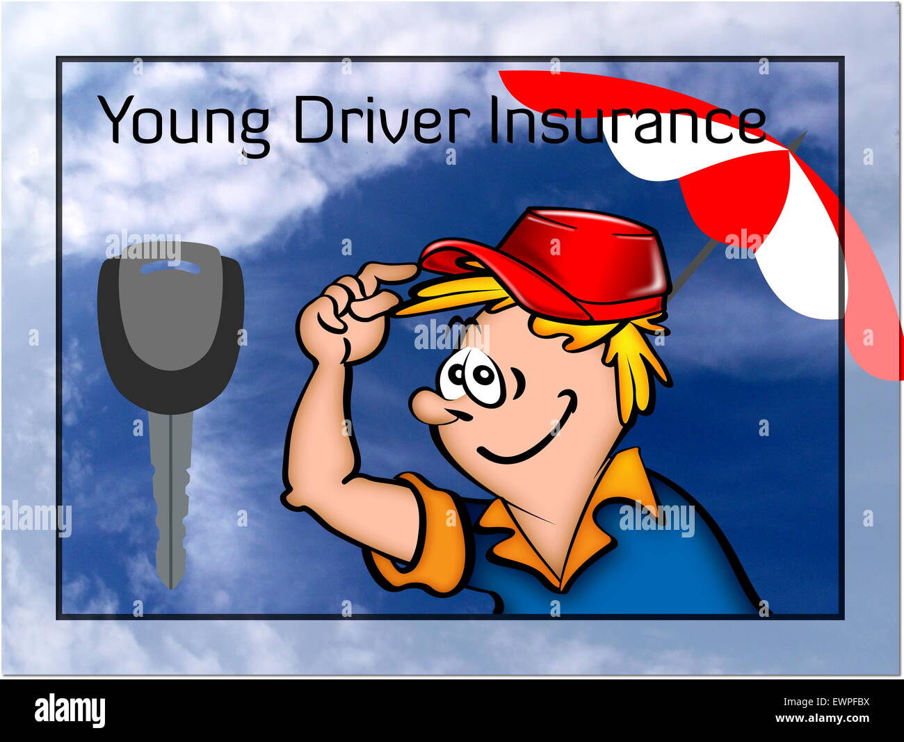 Young Driver Insurance Stock Photo - Alamy