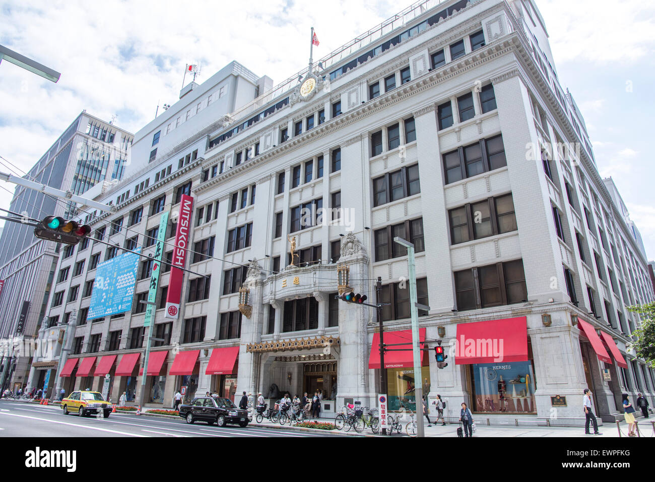 Exterior of Mitsukoshi department store,Nihonbashi,Chuo-Ku,Tokyo,Japan ...