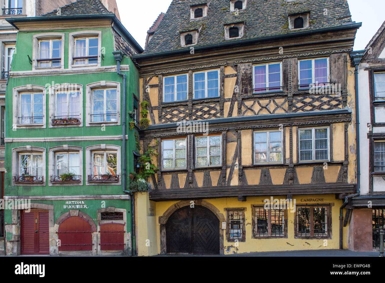 Houses, Strasbourg, Alsace, France Stock Photo - Alamy