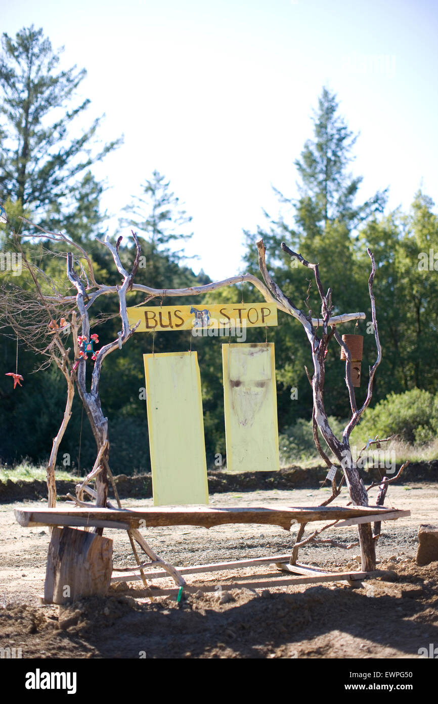 Border bus stop hi-res stock photography and images - Alamy